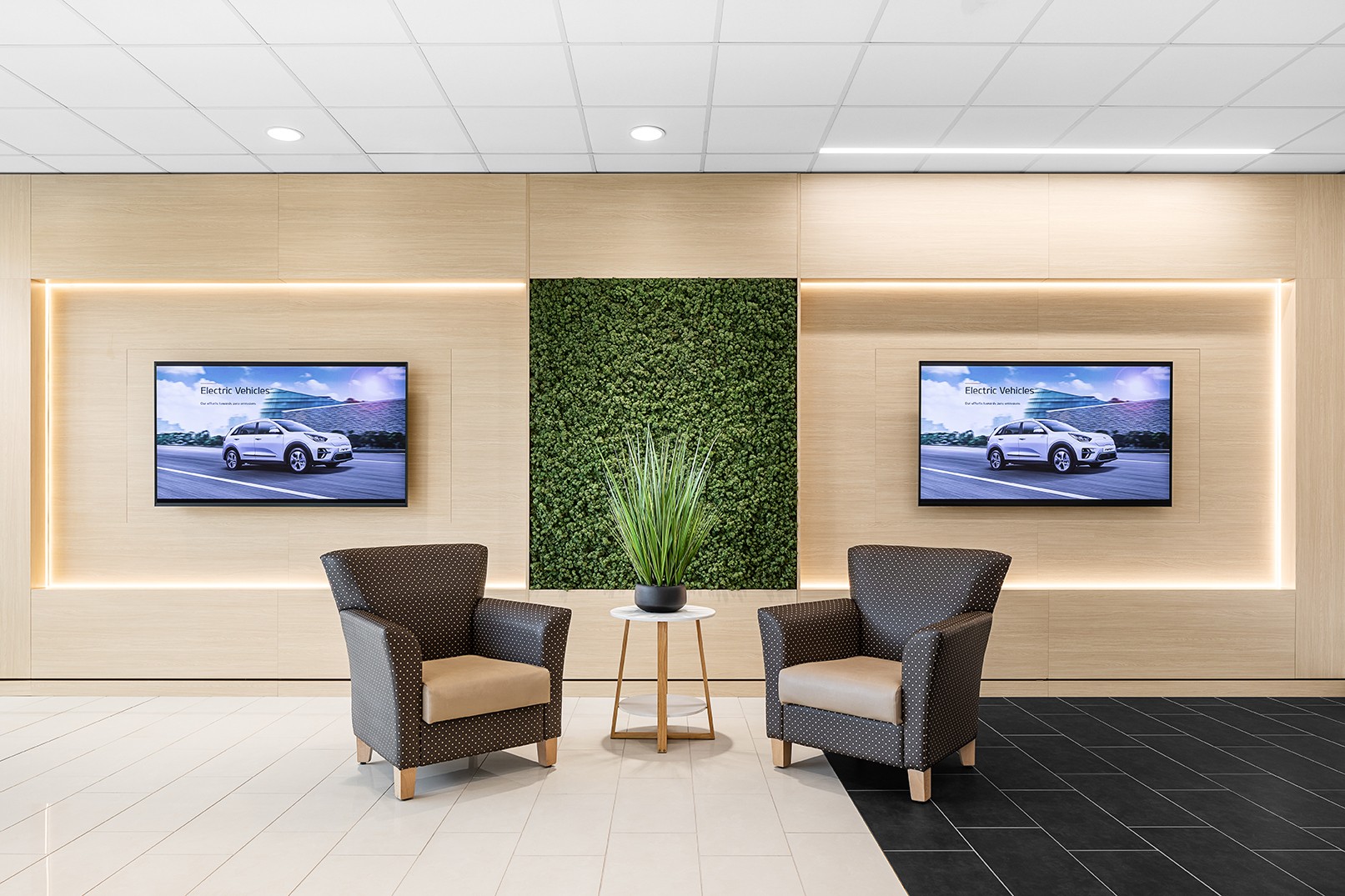 Kia Electric Showroom Interior Design Project by Cutler